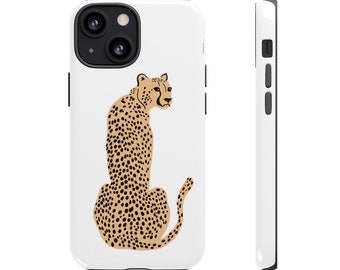 Cheetah Girl Phone Case - Etsy
