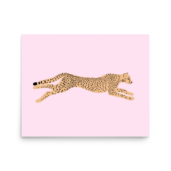 Pink Cheetah Print - Etsy