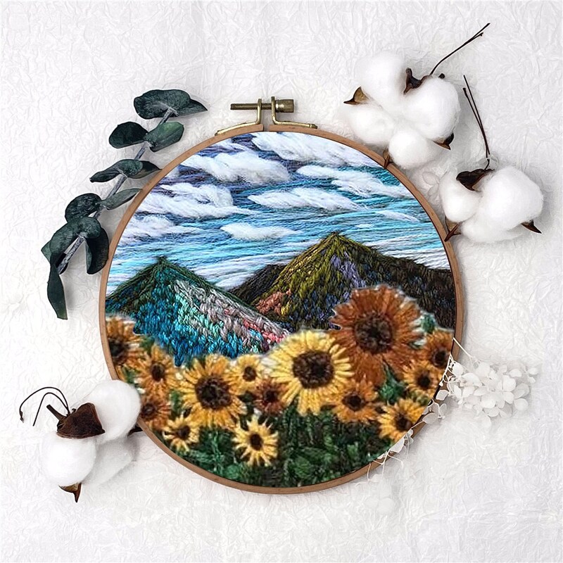 Embroidery Hoop Kit - Etsy