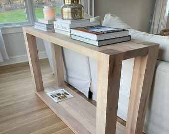 Maple Table Console - Etsy