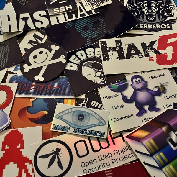 Hacker Stickers - Etsy