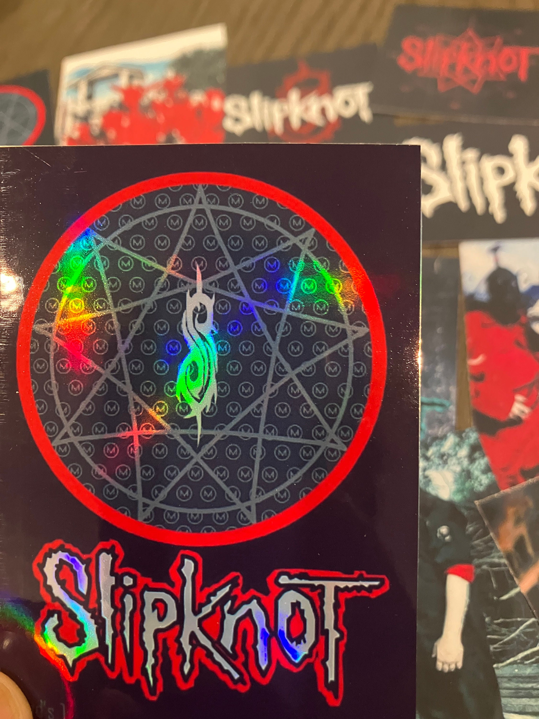 13 Random SLIPKNOT Stickers 2 Holographic Stickers - Etsy