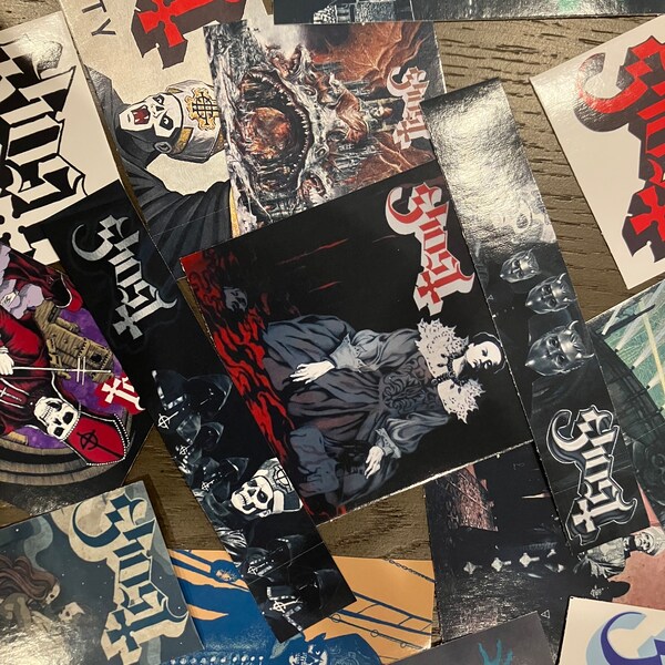 The Band Ghost Stickers - Etsy