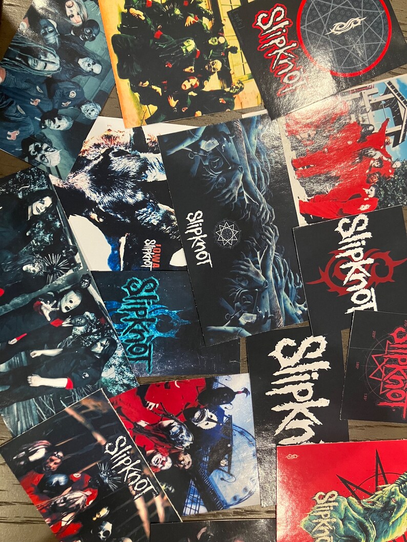 13 Random SLIPKNOT Stickers 2 Holographic Stickers - Etsy