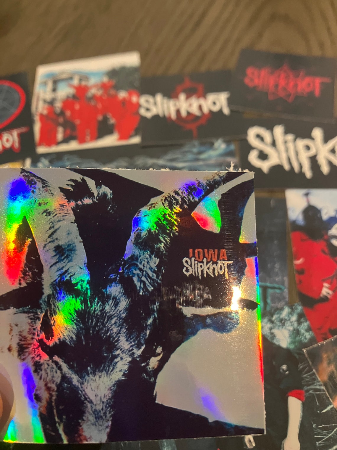 13 Random SLIPKNOT Stickers 2 Holographic Stickers - Etsy