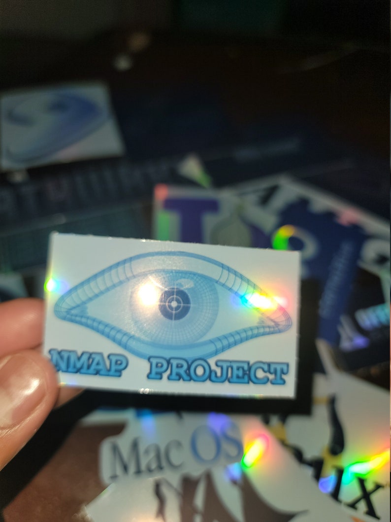 10 Random Hacker Culture Holo Stickers - Etsy