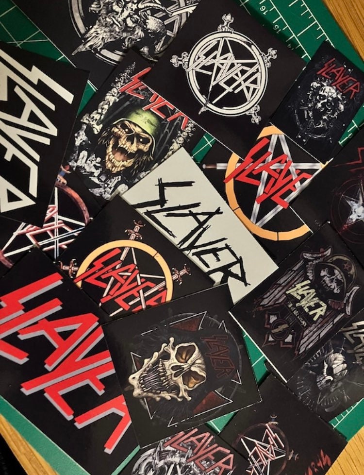 BIG 4 THRASH METAL 13 Random 2 Holographic Stickers - Etsy