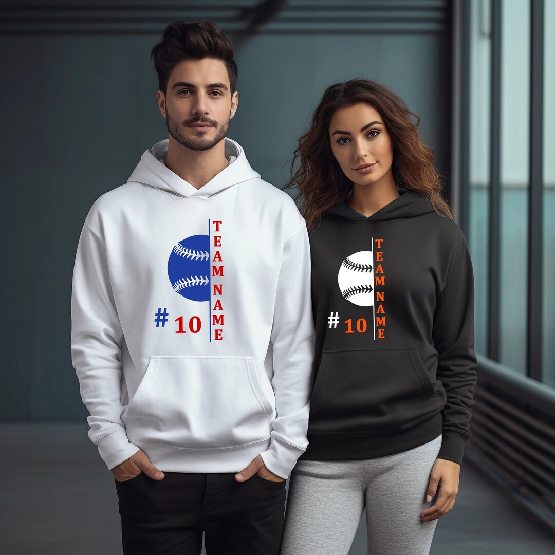 Custom Baseball Sweat, Personalized Baseball Hoodie, Baseball Team Name ...