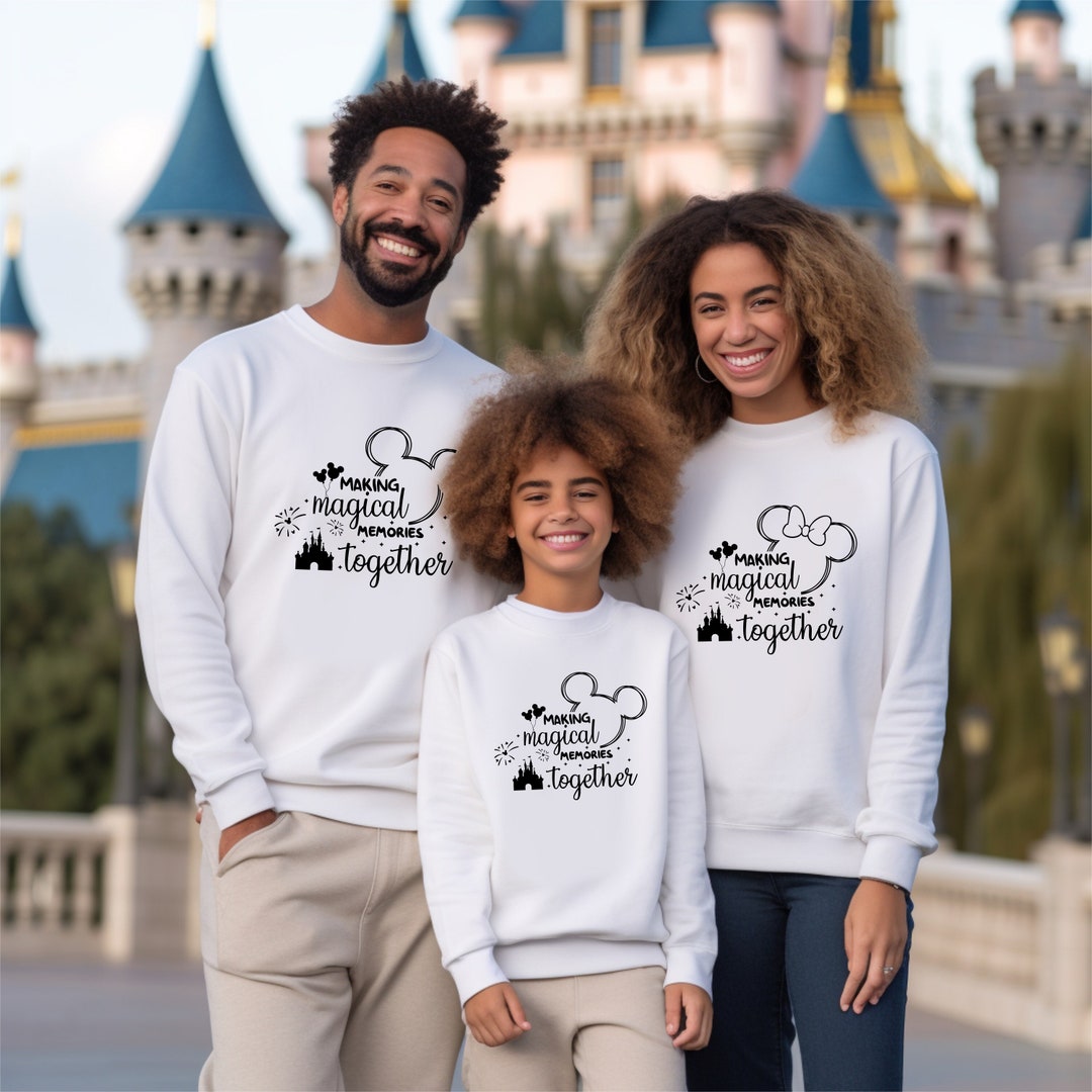 Making Magical Memories Together Sweat, Retro Vintage Disney Sweat ...