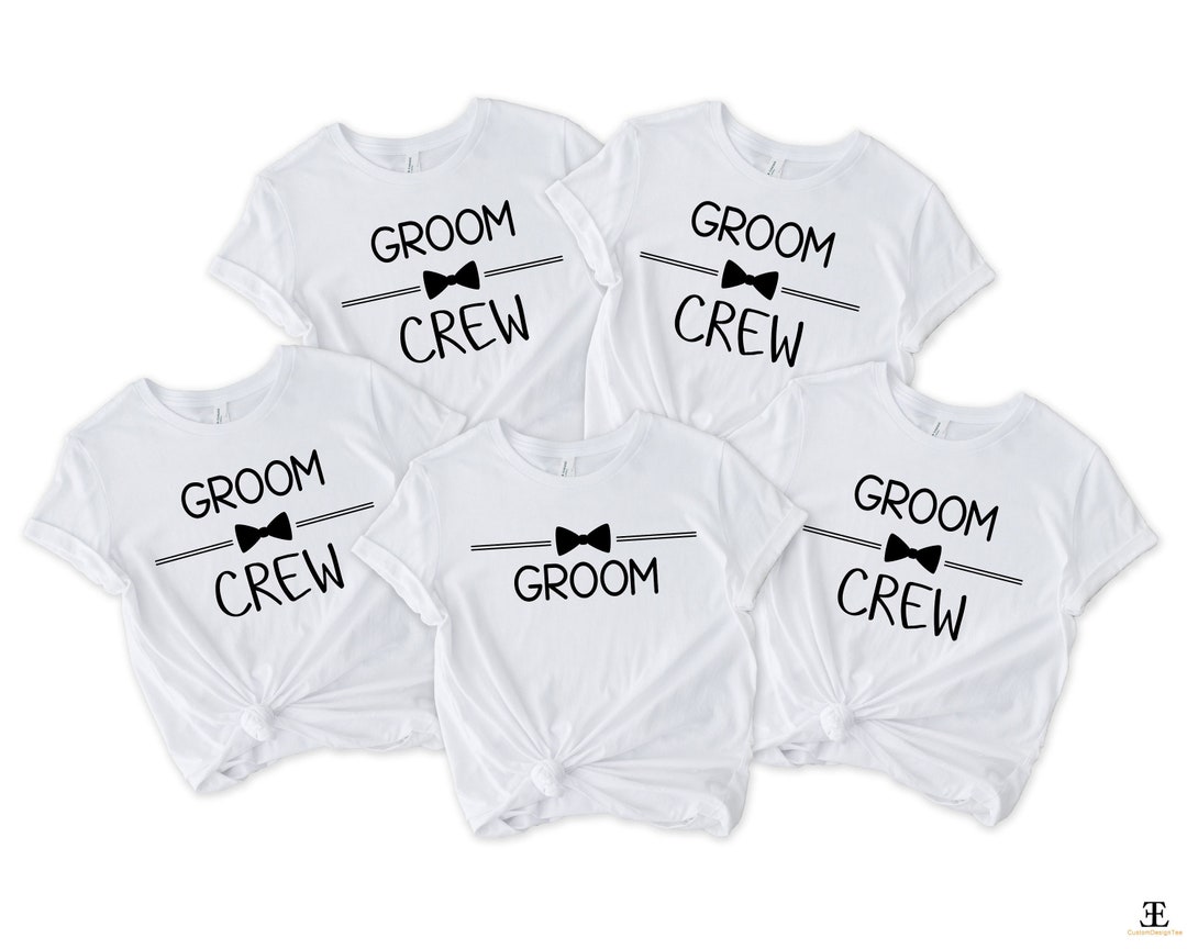Groom Crew Shirts, Groom Squad Shirt, Bachelor Party Shirts, Wedding ...