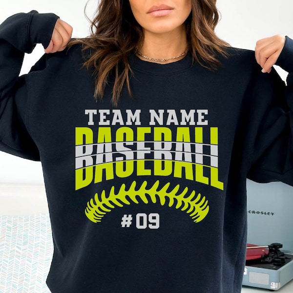 Baseball Sweatshirt - Etsy