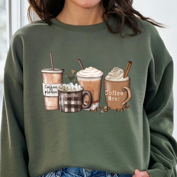 Coffee Sweatshirt - Etsy