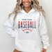 Custom Baseball Hoodie, Personalized Baseball Sweat, Baseball Team Name ...