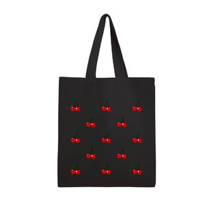 Cherry Tote Bag, Cherry Lover Gift, Spring Tote Bag, Summer Bag, Eco ...