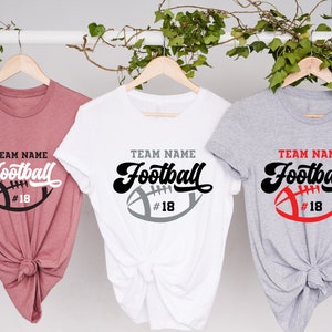 Custom Football Shirt, Personalized Football Shirt, Football Team Name ...