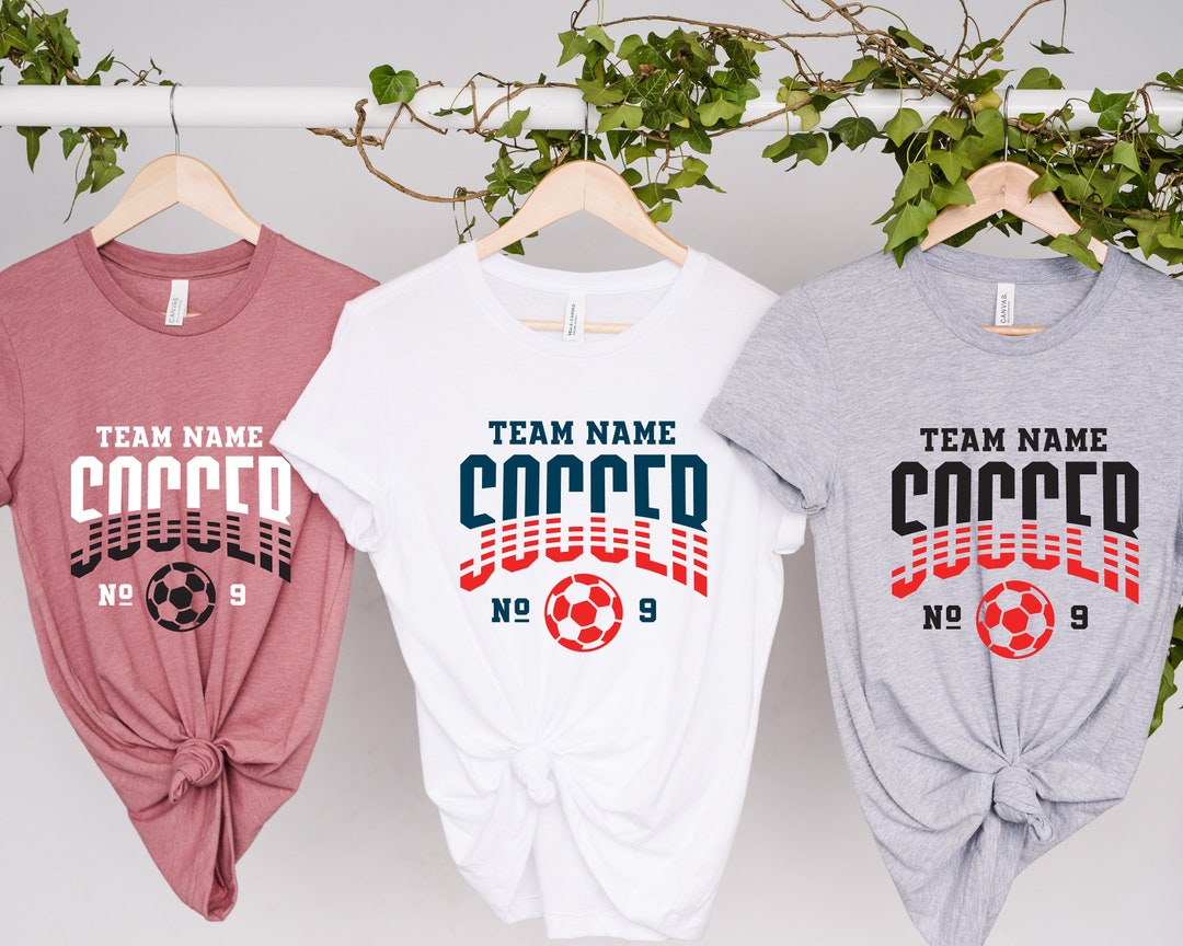 Custom Soccer Shirt Personalized Soccer Shirt Soccer Team - Etsy