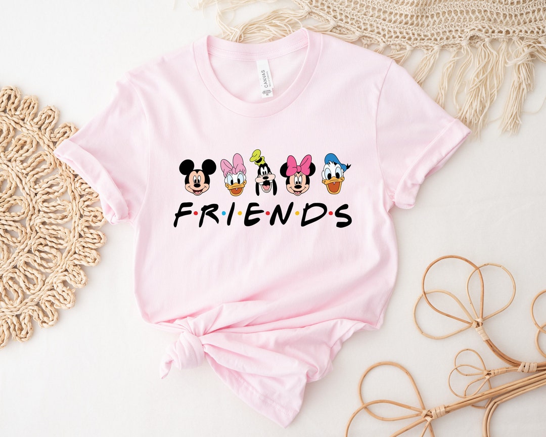 Disney Shirt, Mickey and Friends Shirt, Friends Themed Shirt, Disney ...