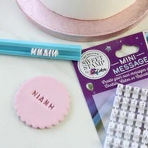Sweet Stamp Mini Message Set 72pcs, Personalisation Stamps, Letter ...