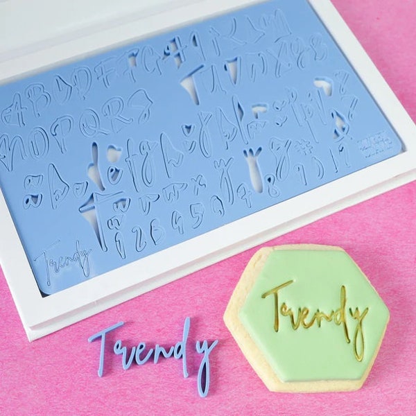 Sweet Stamp Mini Message Set 72pcs, Personalisation Stamps, Letter ...