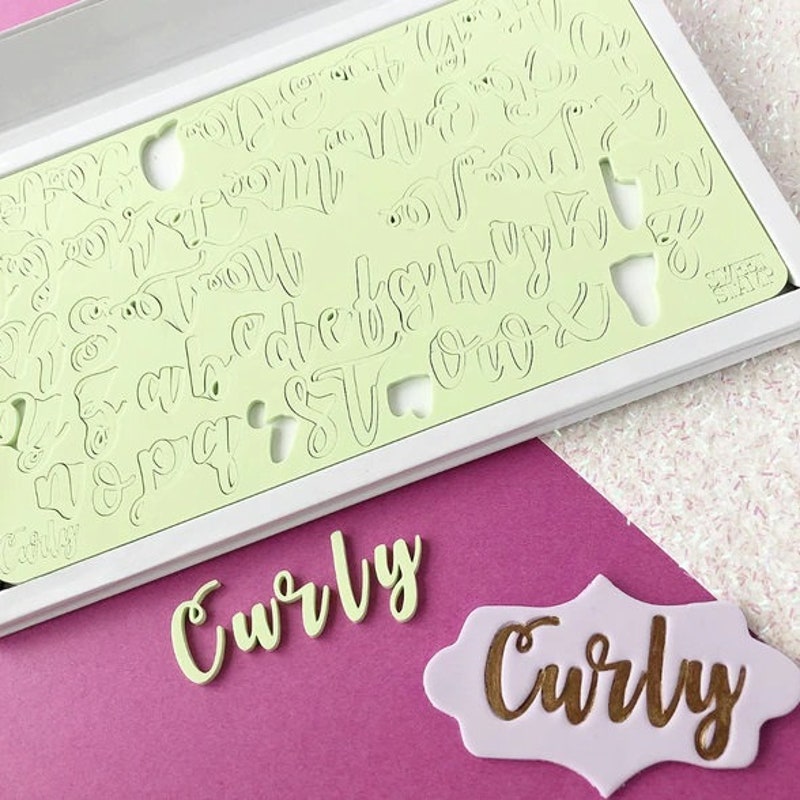 Curly Writing Font - Etsy