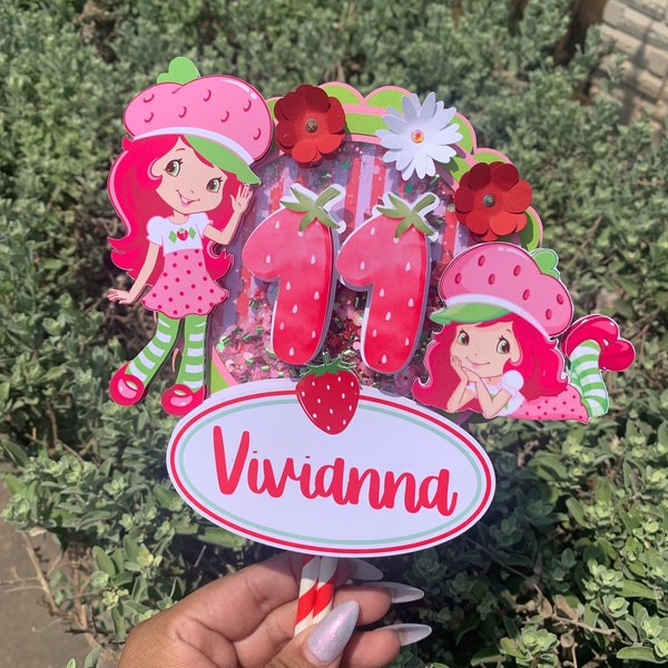 Strawberry Shortcake Backdrop - Etsy