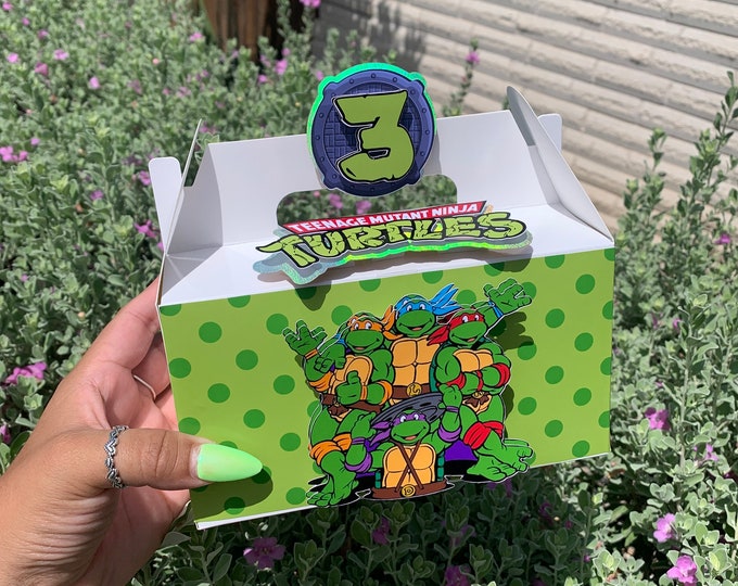 TMNT GABLE BOXES - Etsy