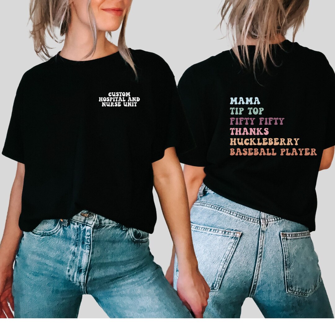 Neuro Nurse Group Shirts, Custom Stroke Unit Shirts, Neuro Icu Group ...