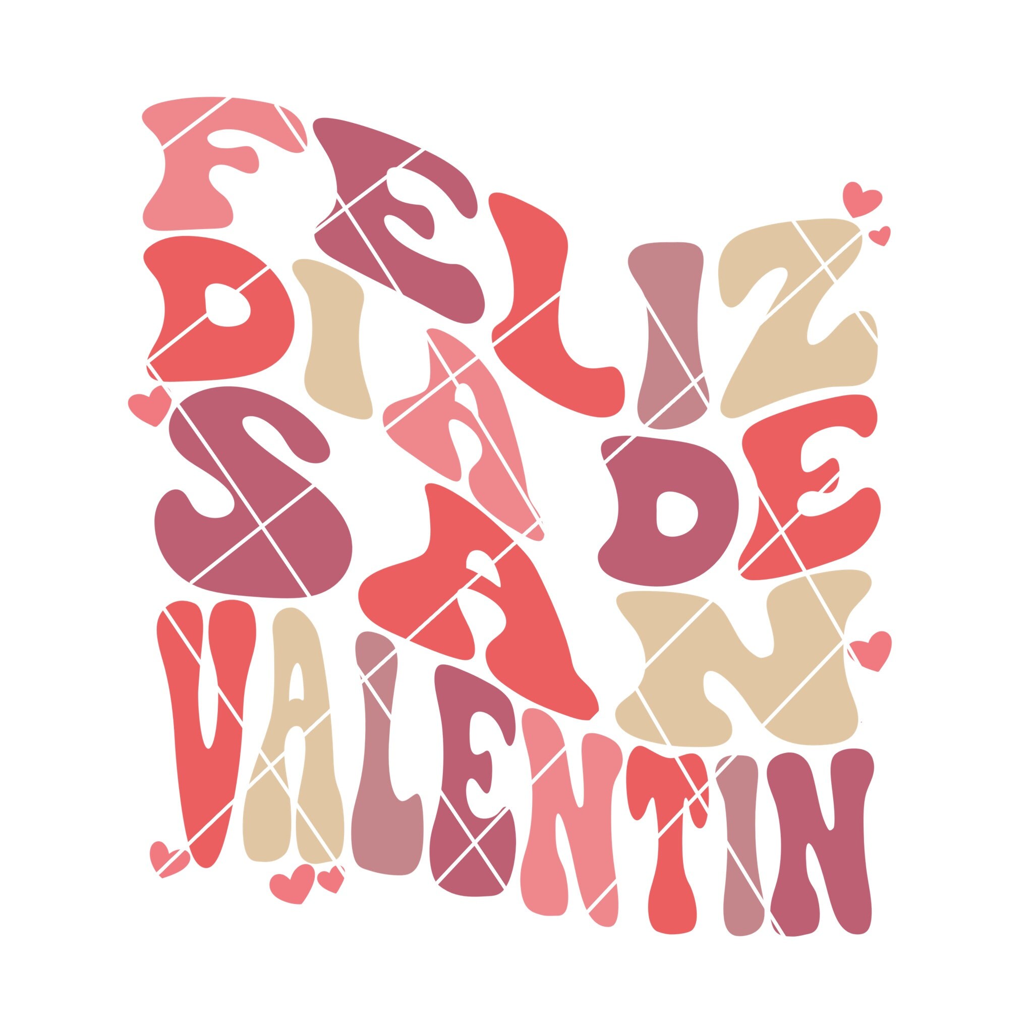 Feliz Dia De San Valentin PNG, Feliz Dia De San Valentin Svg, Spanish ...