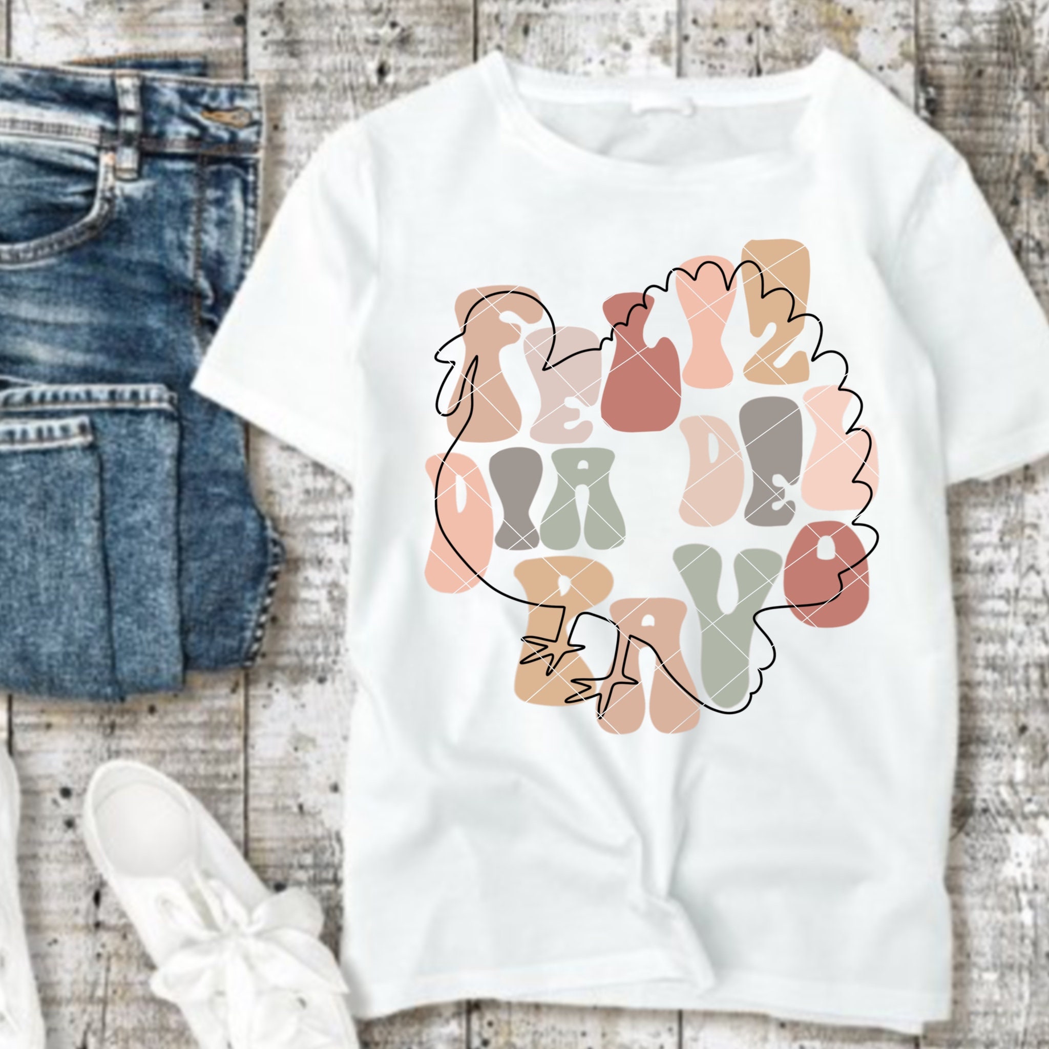 Feliz Dia Del Pavo PNG Spanish Thanksgiving Sublimation - Etsy