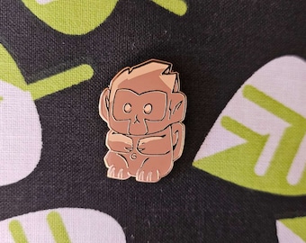LMK: Sun Wukong and Macaque Logo Enamel Pin - Etsy