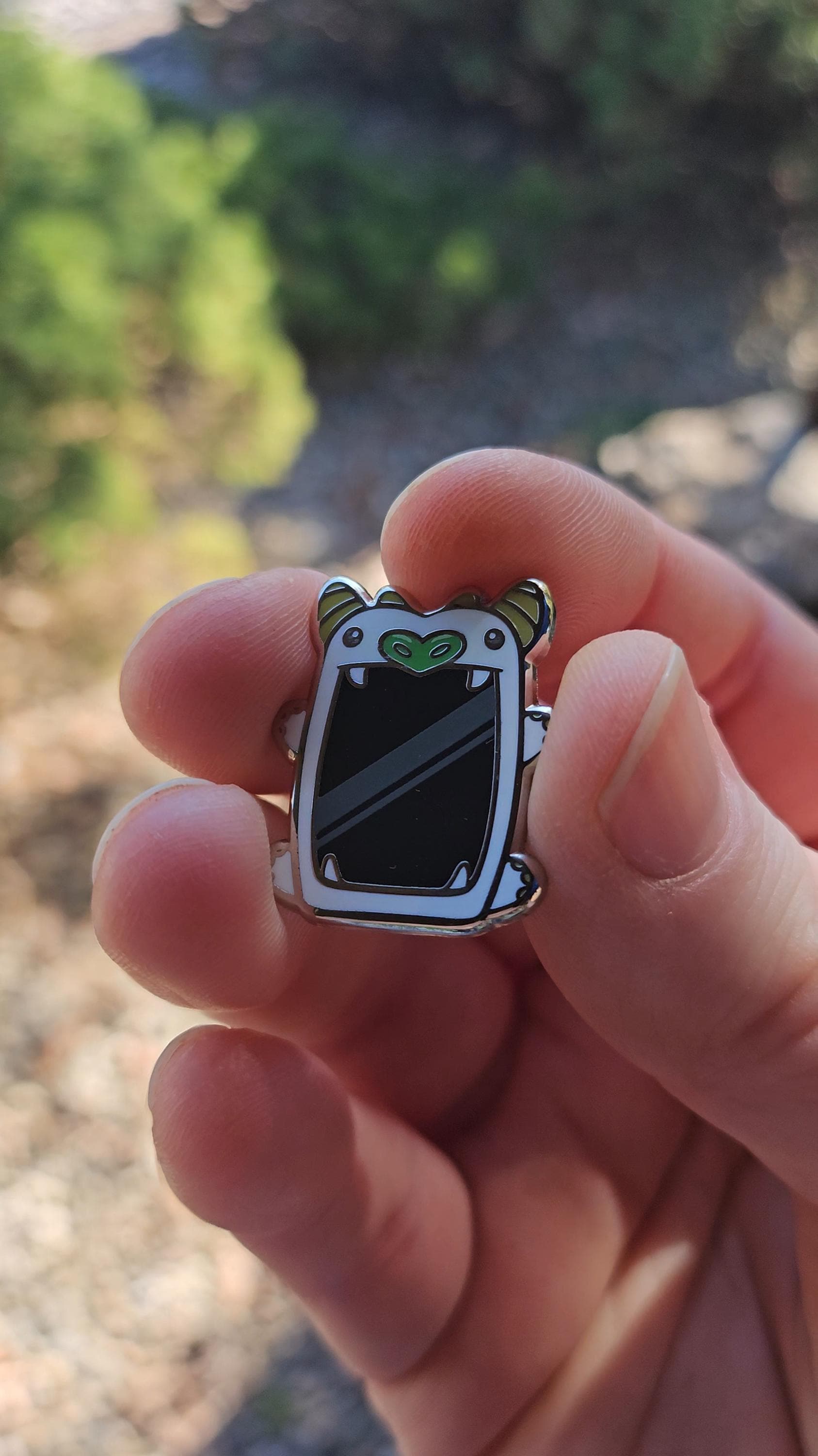 LMK: Mei's Phone | Mini Enamel Pin - Etsy