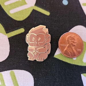 LMK: Stone Monkey Mini Enamel Pin - Etsy