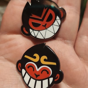 LMK: Sun Wukong and Macaque Logo | Enamel Pin - Etsy