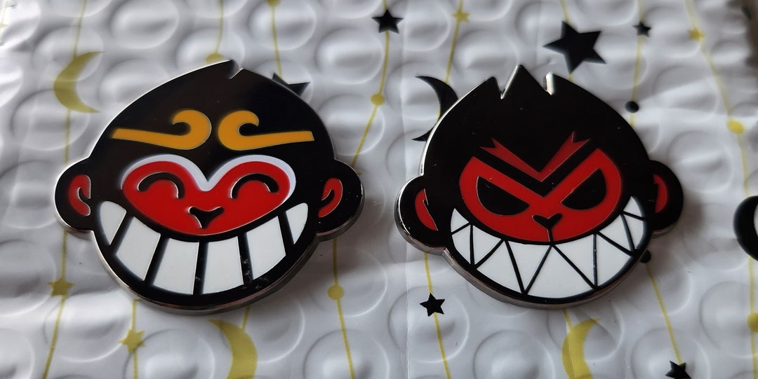 LMK: Sun Wukong and Macaque Logo | Enamel Pin - Etsy