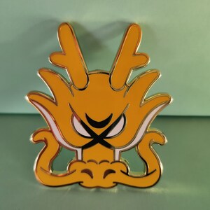 LMK: Pigsy's Noodles and Mei's Dragon Emblem Enamel Pins - Etsy Canada