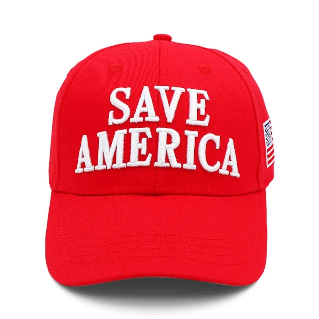 USA 2024 Maga Hat Hot Selling Letter Embroidery Baseball Cap Make ...