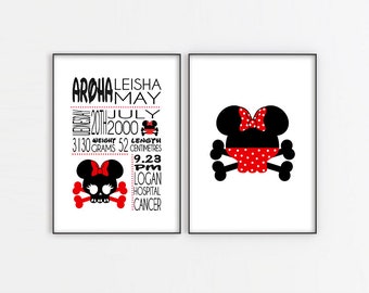 Minnie Mouse Birth | Etsy