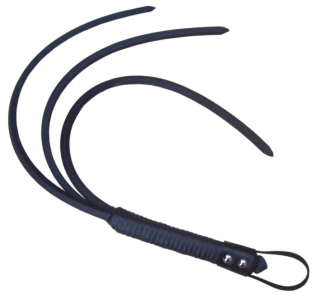 Hard SM Whip 3 Tails Square Solid Rubber Whip GP-77 - Etsy