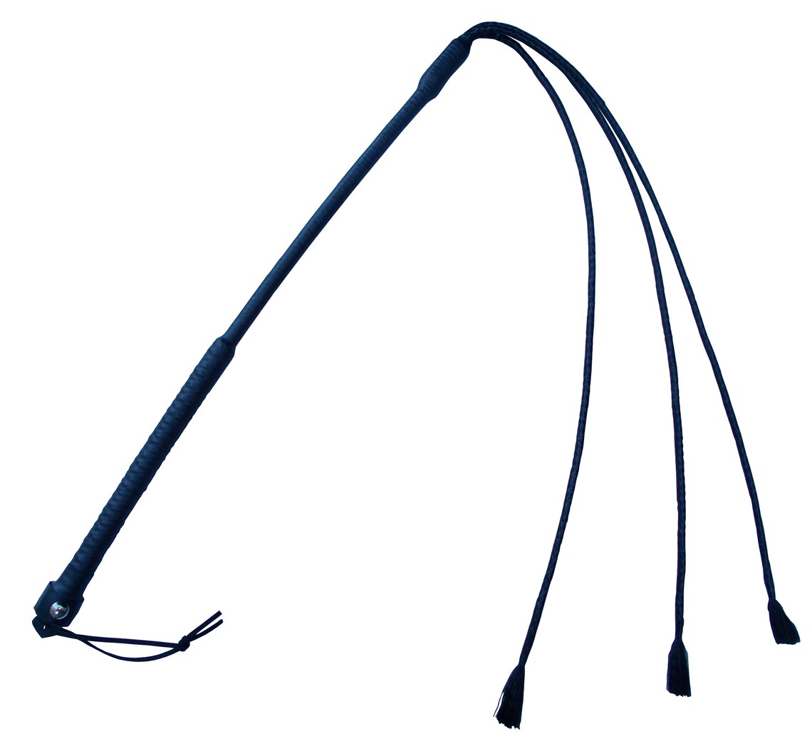Black 3 Tails Welt Whip Plastic Whip AP-07 - Etsy