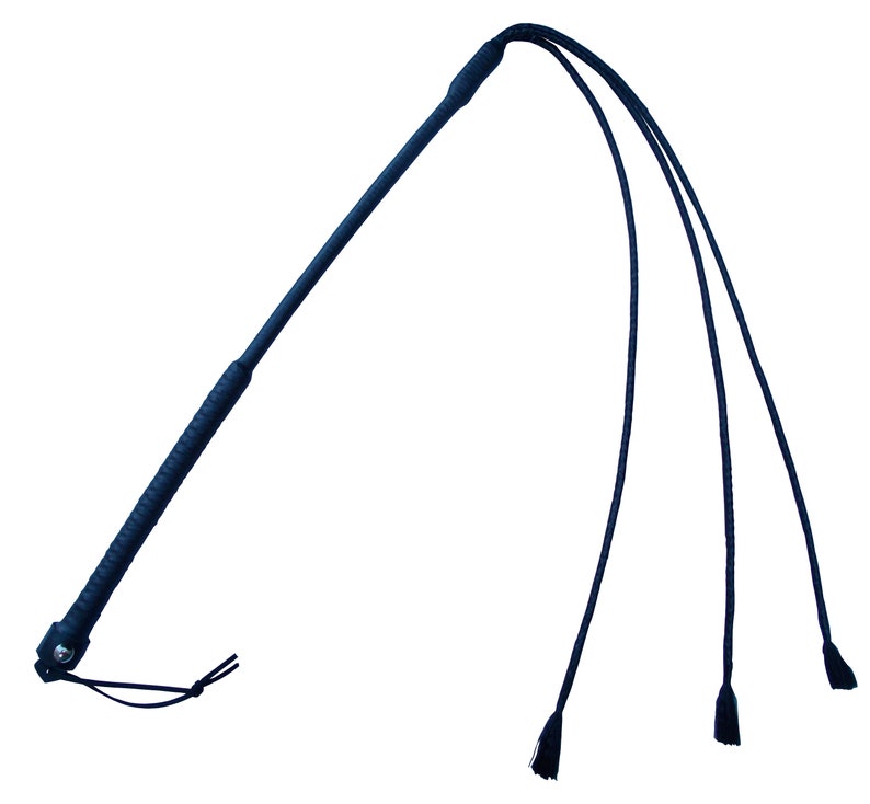 Black 3 Tails Welt Whip - Plastic Whip (AP-07) - Etsy