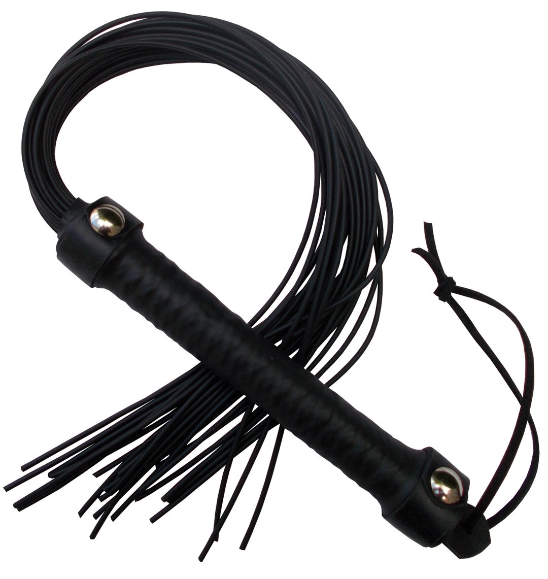 Rubber Flogger - 2 Mm Solid Rubber Tails - SM Whip (GP-08) - Etsy