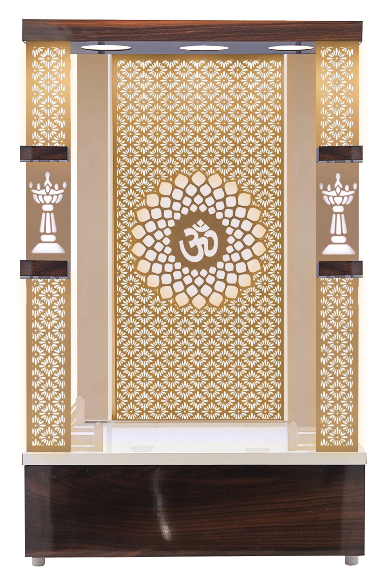 Templehub Wooden Temple With LED Light for Home and - Etsy UK