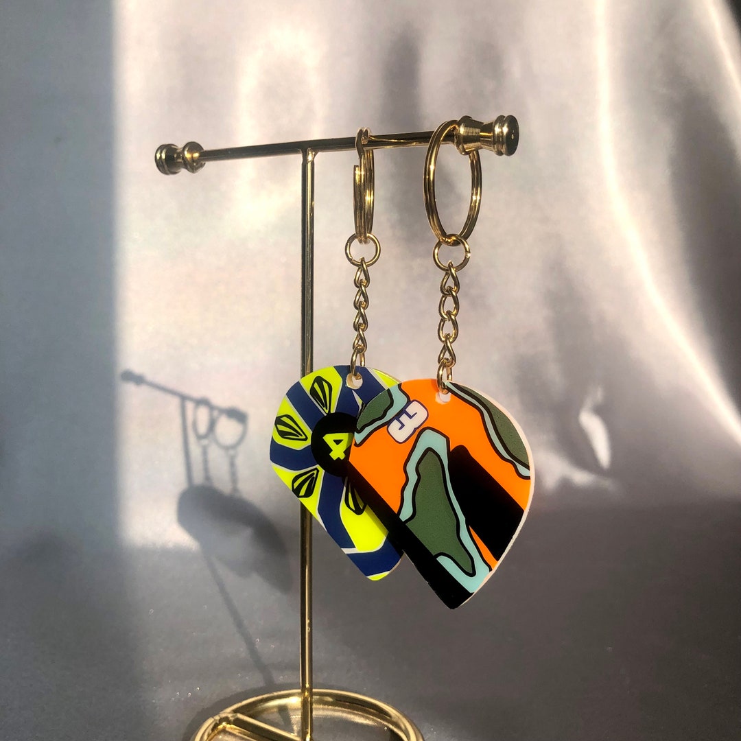 Custom Helmet Design Key Ring - Etsy