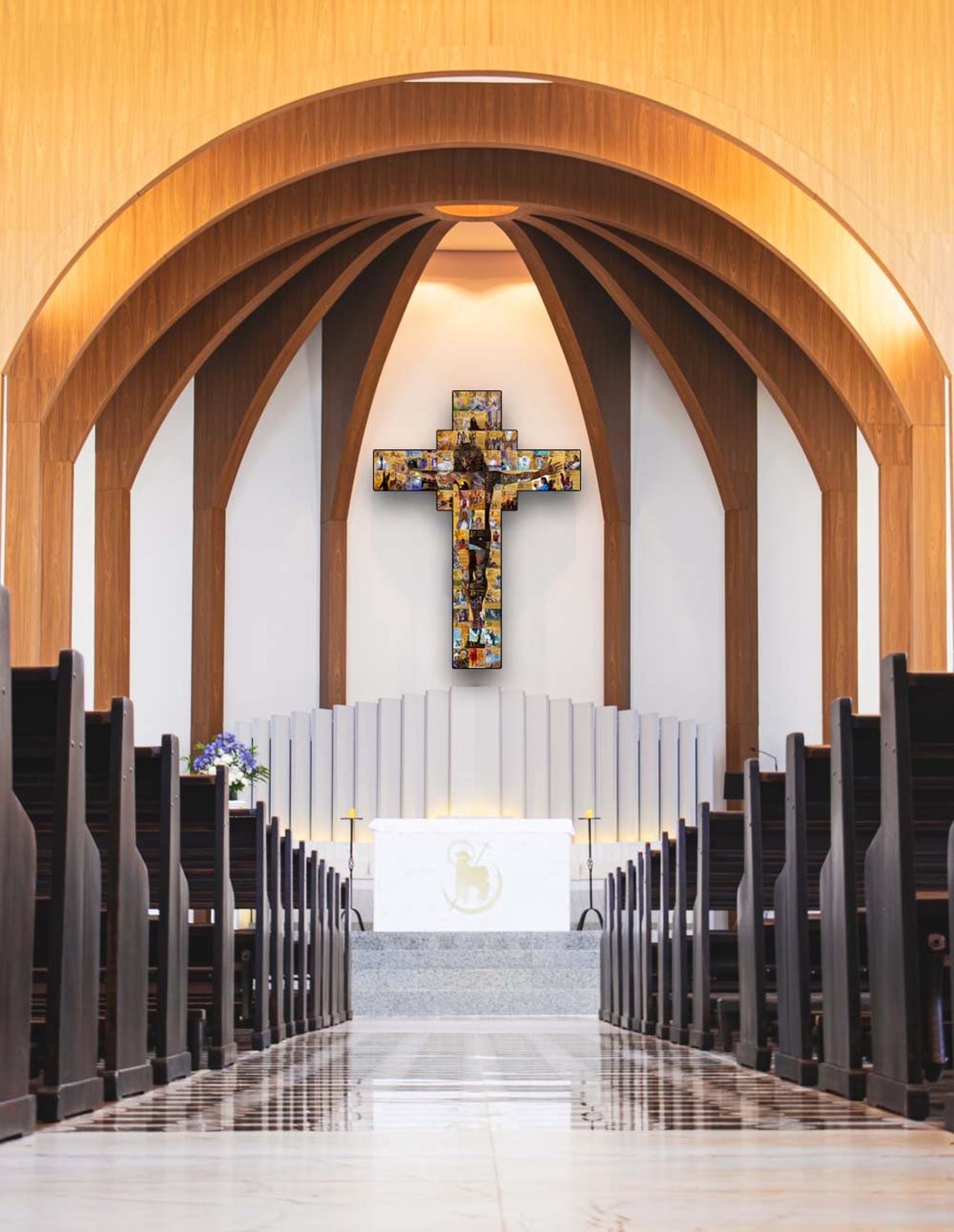 Illuminated Messiah Altar Piece - Etsy