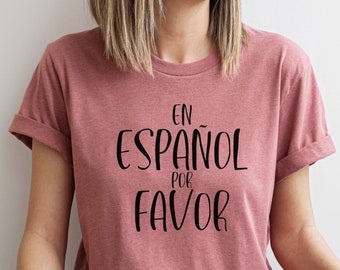 Funny Spanish T Shirt Maestra Spanish Teacher Gifts En - Etsy