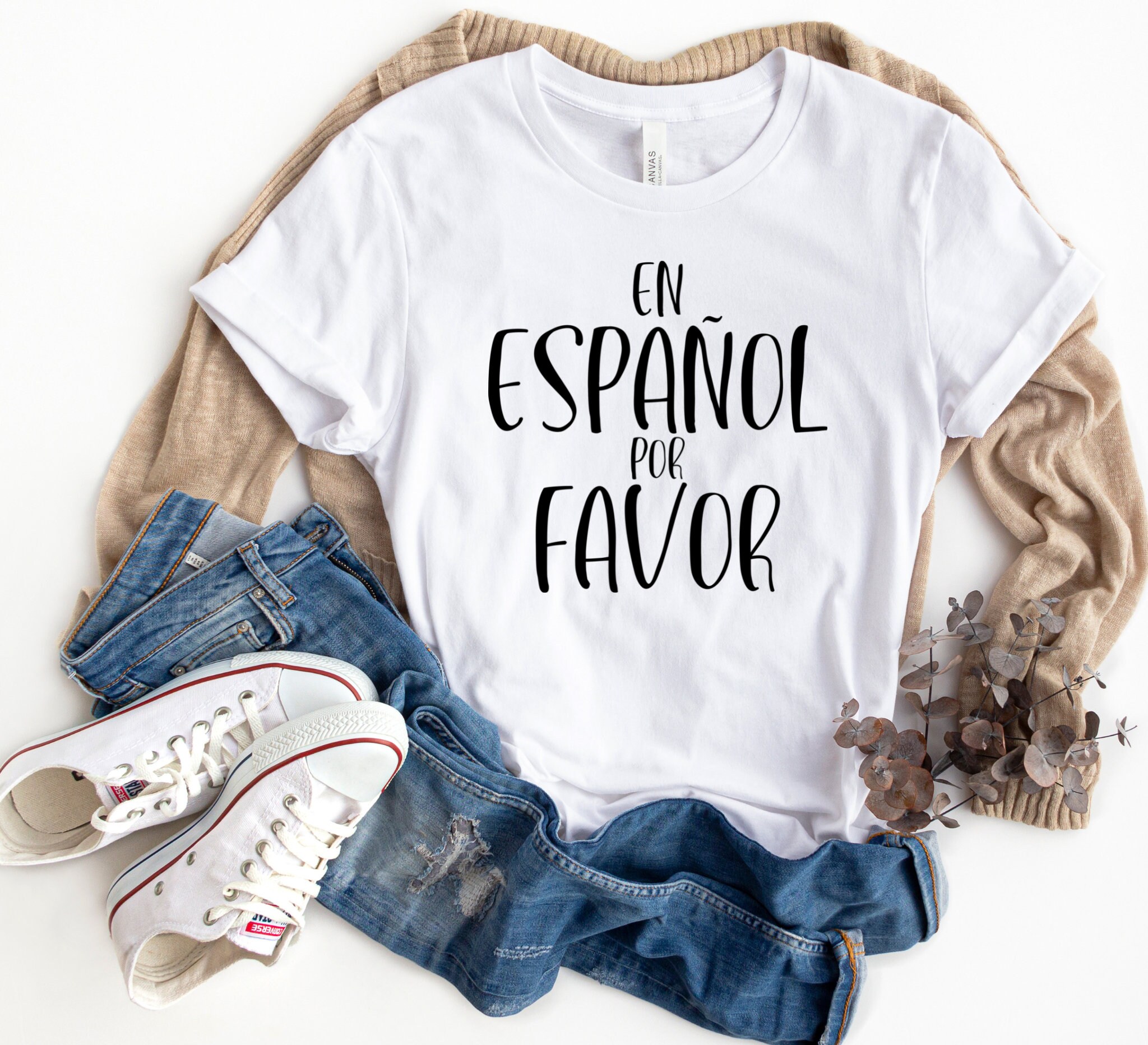 Funny Spanish T Shirt, Maestra, Spanish Teacher Gifts, En Espanol Por ...