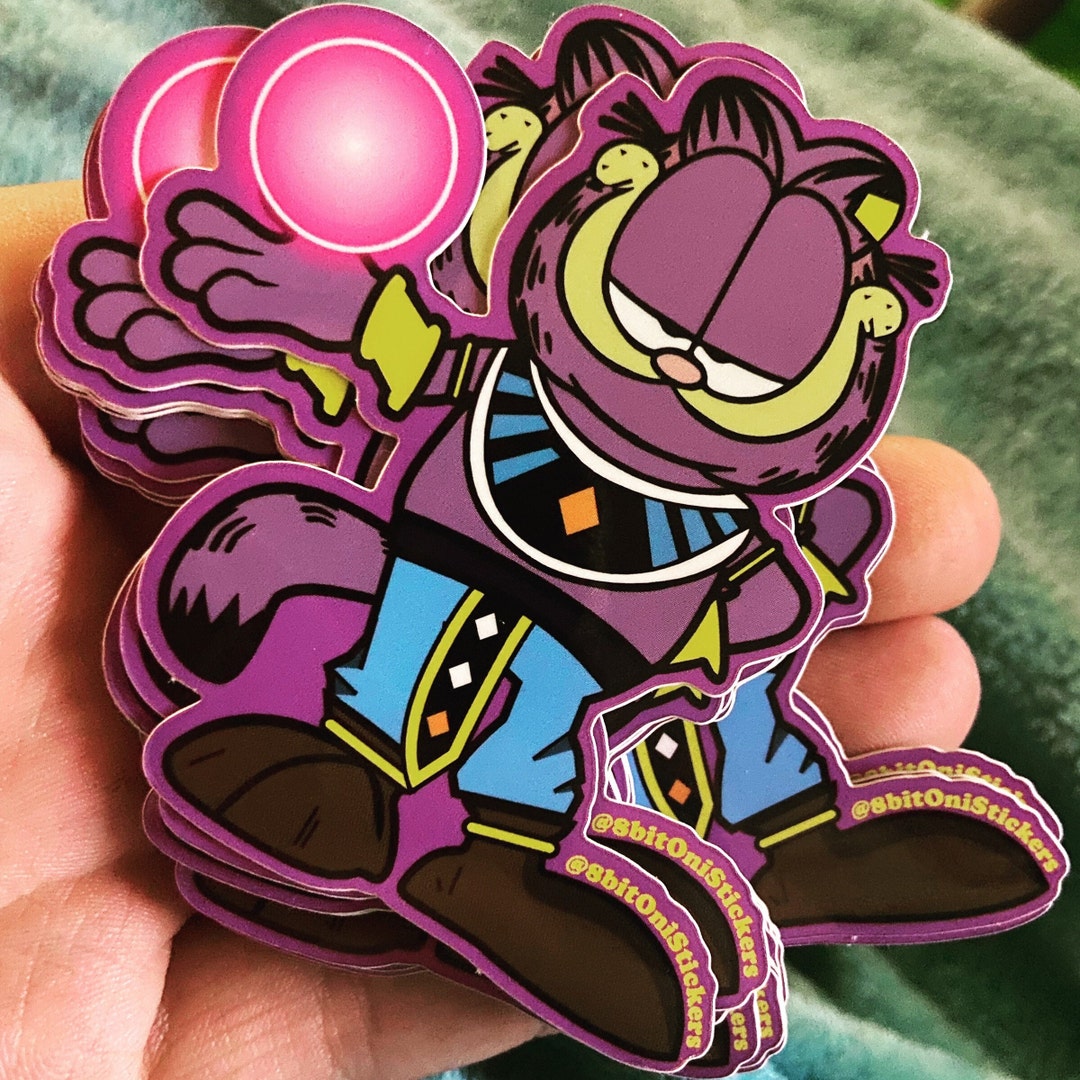 Garf of Destruction Vinyl Sticker - Etsy Australia