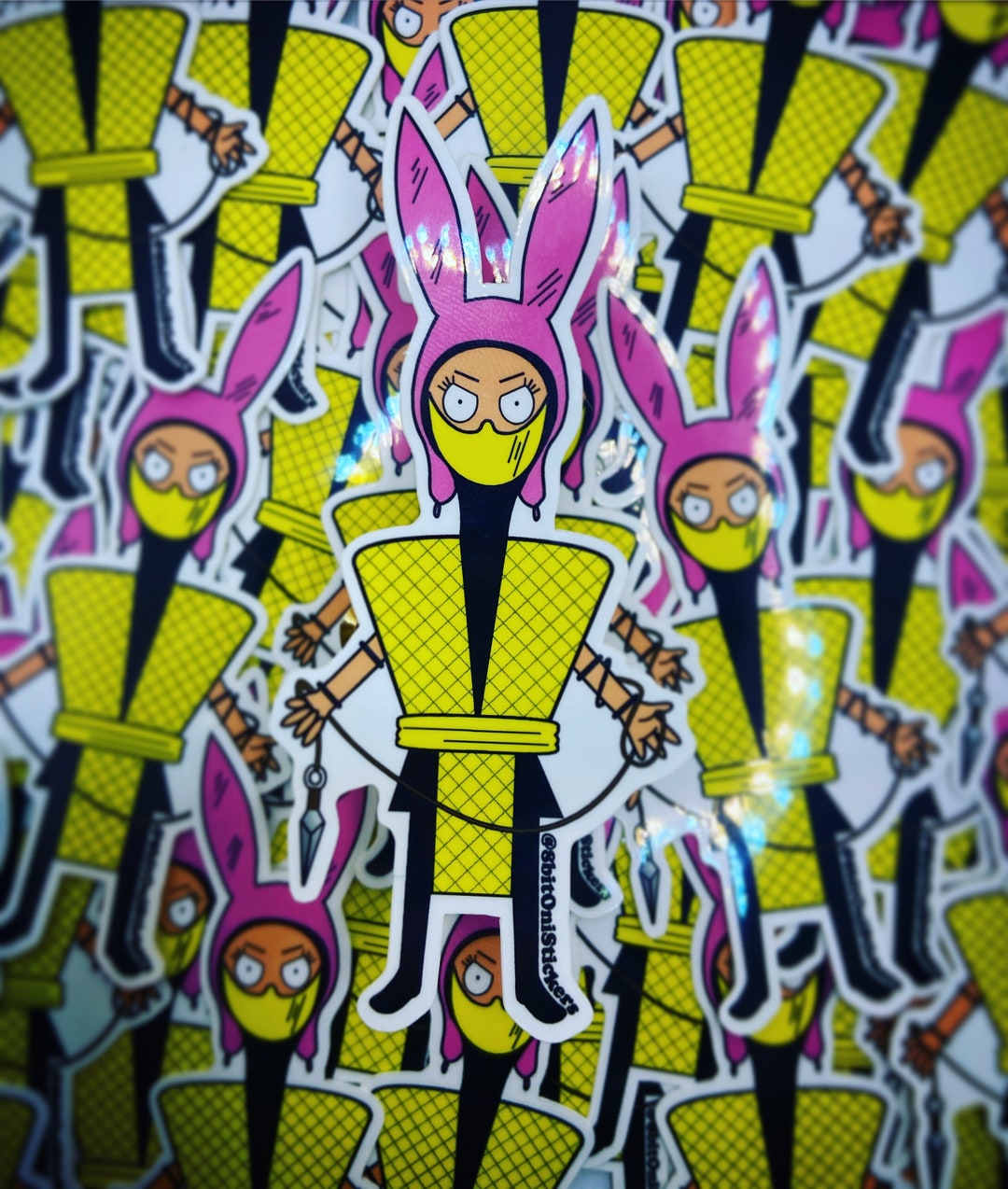 Bunny Girl Sticker - Etsy