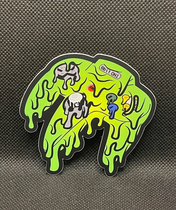 N64 Grime Controller Vinyl Weatherproof Sticker Video Game - Etsy