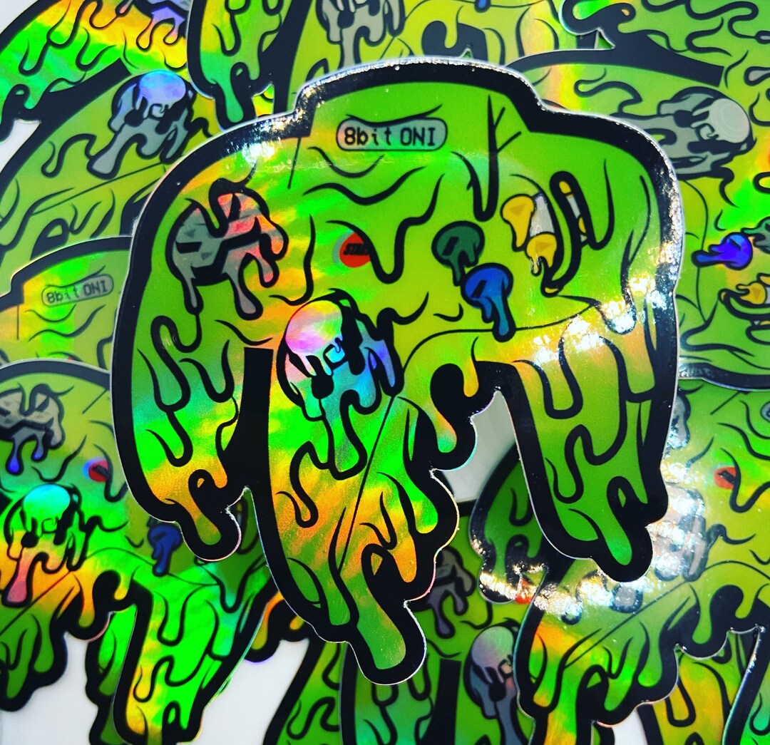 N64 Grime HOLOGRAPHIC Vinyl Weatherproof Video Game Decal - Etsy